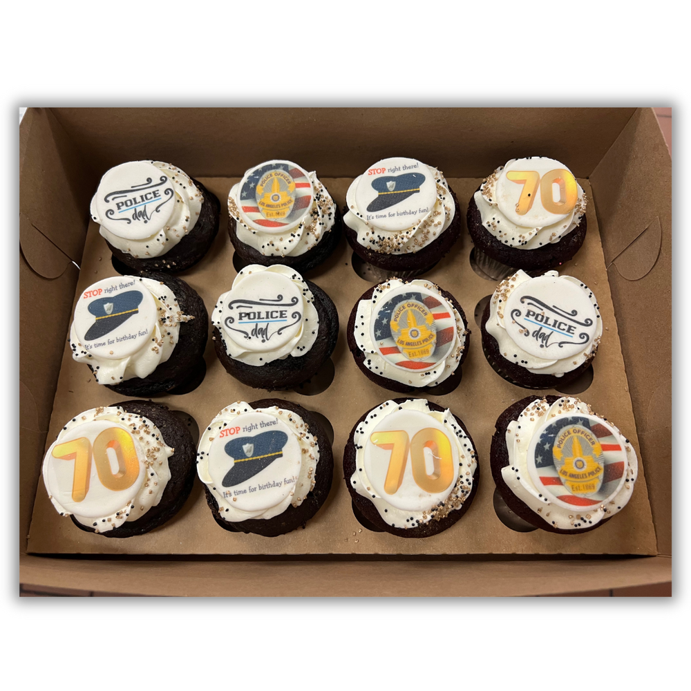 Police Retirement Cupcakes | Simply Cakes and Cupcakes