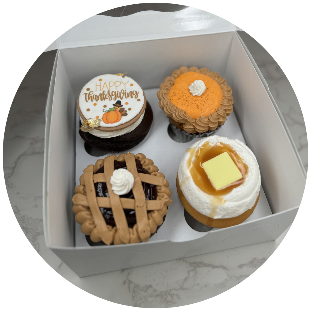 4pc Thanksgiving Box | Simply Cakes and Cupcakes