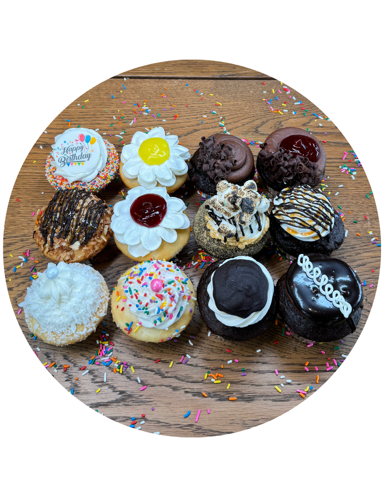 Happy Birthday Dozen Box | Simply Cakes and Cupcakes