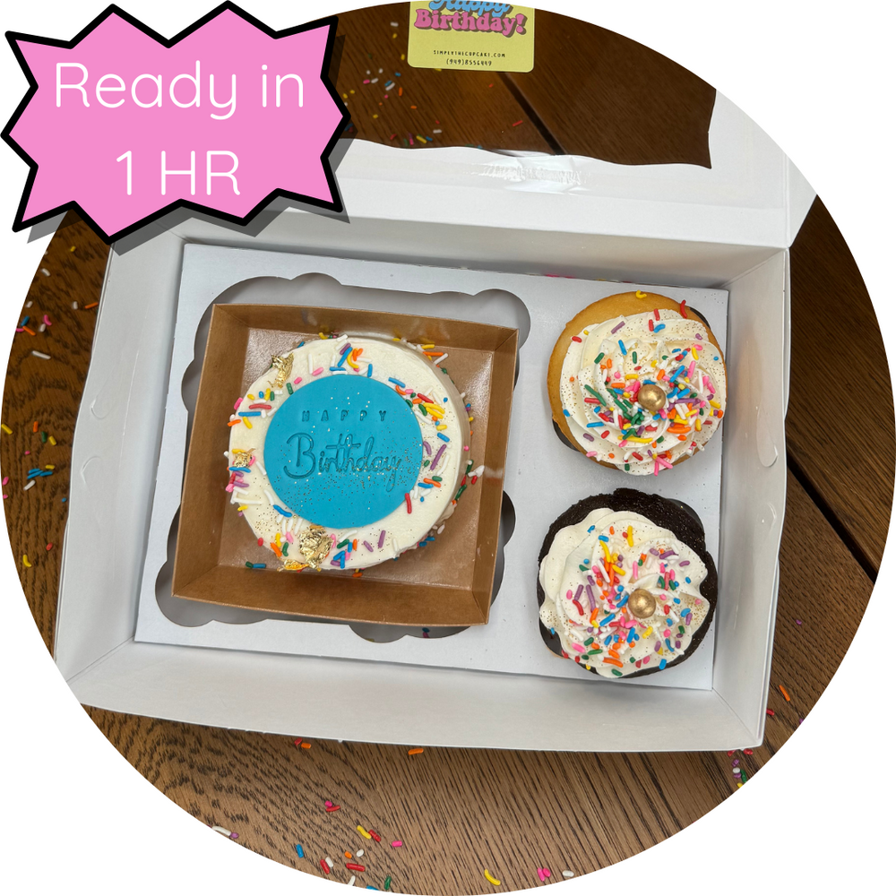 HBD Mini Cake Box | Simply Cakes and Cupcakes